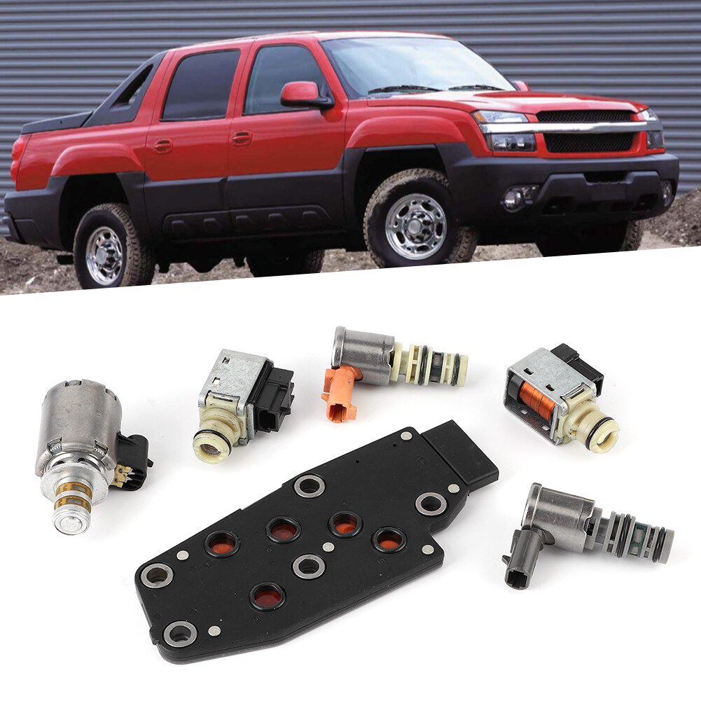 EMB 6Pcs/Set Transmission Master Solenoid Kit Car Replacement 4L60E Fit ...