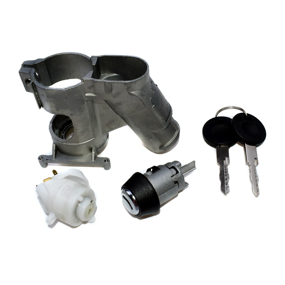 Ignition Column Lock Cylinder & Housing & Switch Set For VW Cabriolet ...