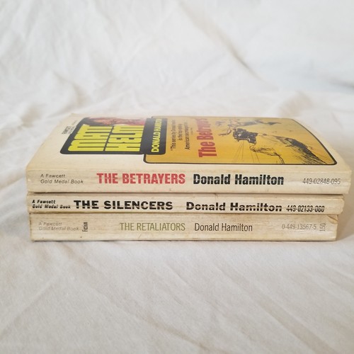 9 Donald Hamilton paperbacks, Matt Helm | eBay