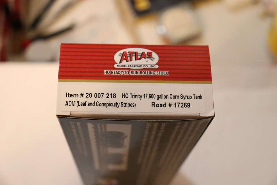 HO ATLAS 20007218 TRINITY 17,600 GAL CORN SYRUP TANK CAR " A D M " | eBay
