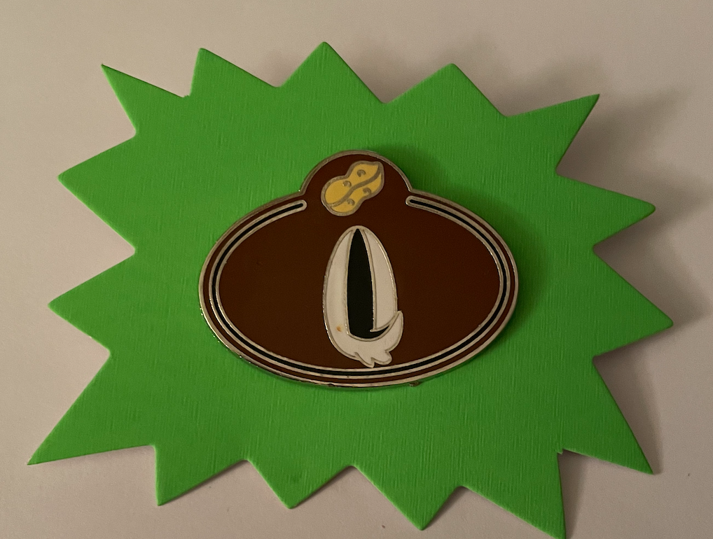 Disney Pin. Chip and Dale. Chipmunk Based On Cast Name Tag. Tail and ...