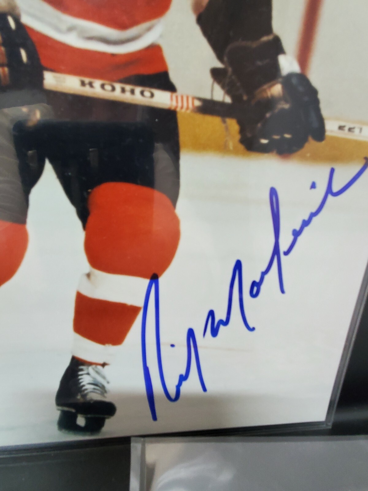 Rick Macleish flyers HOCKEY AUTOGRAPH SIGNED PHOTO FILE PRINT NHL ...