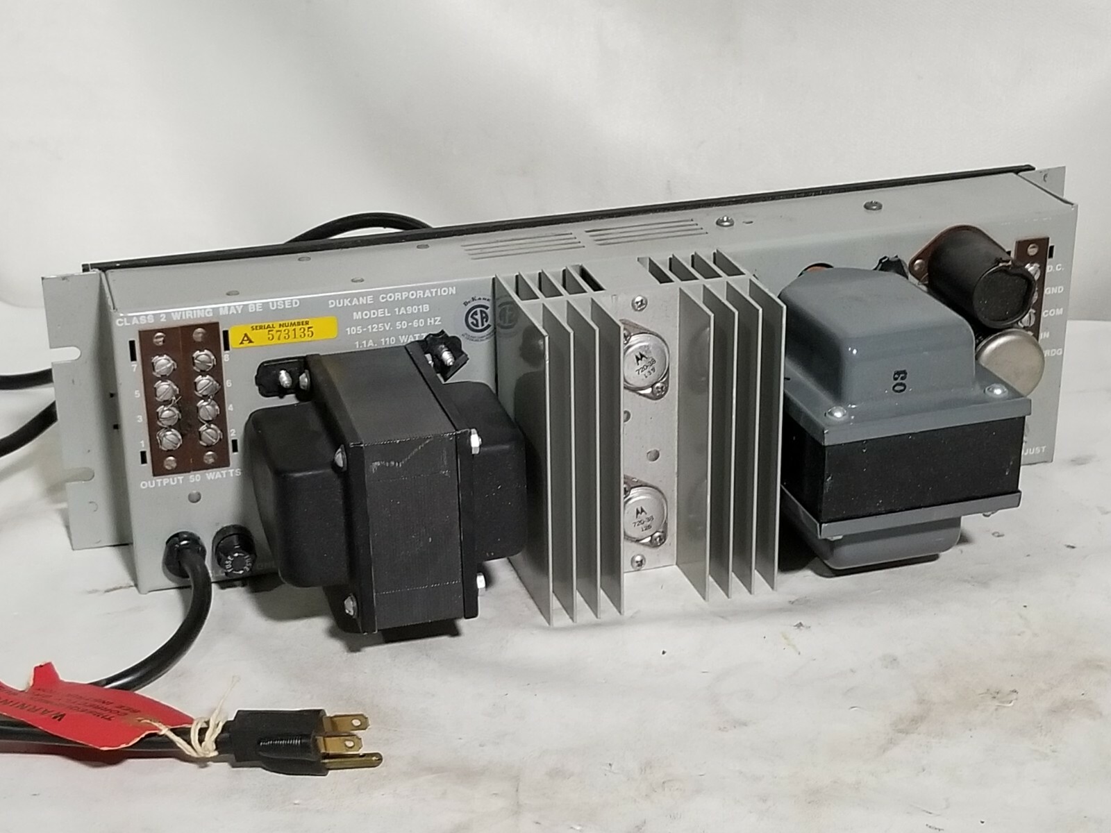 Dukane Corporation Model 1A901B 105-125V 1.1A 110W | eBay