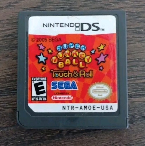 Super Monkey Ball: Touch & Roll (Nintendo DS, 2006) Authentic - CART ...