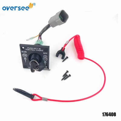 176408 Single Engine Ignition Starter Cut Off Key Switch Kit For ...