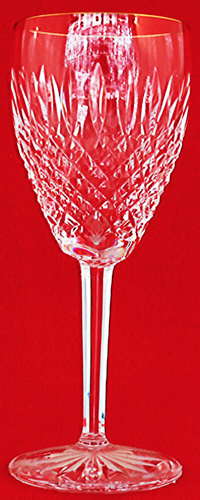 CASTLEMAINE GOLD by Waterford Goblet 8" tall NEW NEVER USED made in ...