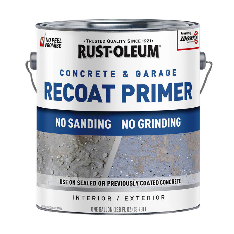 Rust-Oleum 338806 Semi Transparent Gray Concrete Primer 1 gal. (Pack of ...