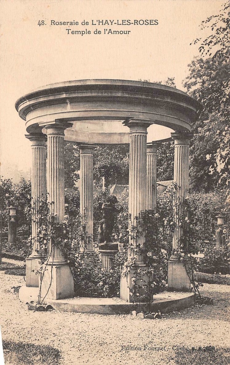 Rose Garden of L'HAY-les-ROSES - Temple of Love | eBay UK