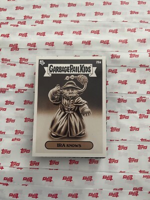 2022 Topps Garbage Pail Kids “Oh the Horrible” Wave 5 IRA KNOWS SEPIA ...