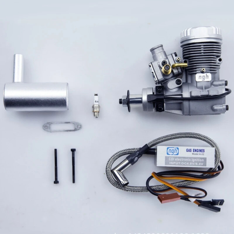Gasoline Petrol Engine 9CC 2-Stroke RC Model Airplane Remote Control ...