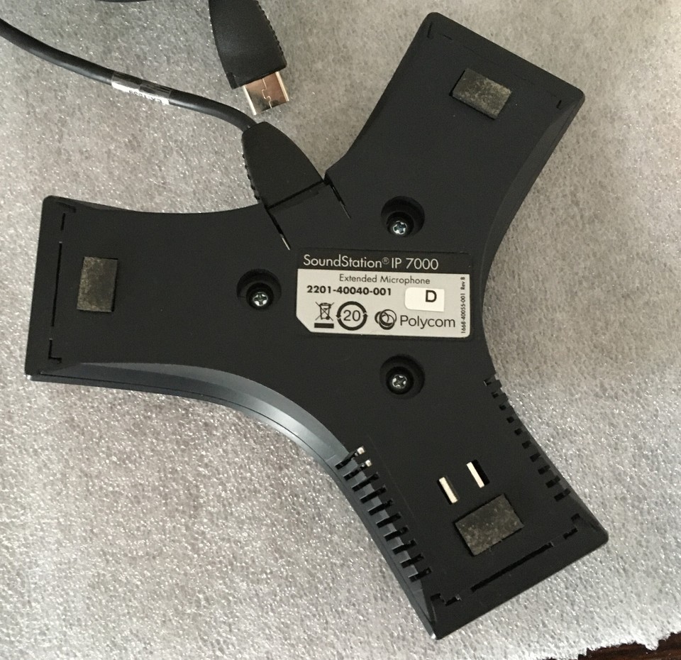 Polycom SoundStation IP 7000 2201-40040-001 Extended Microphone | eBay