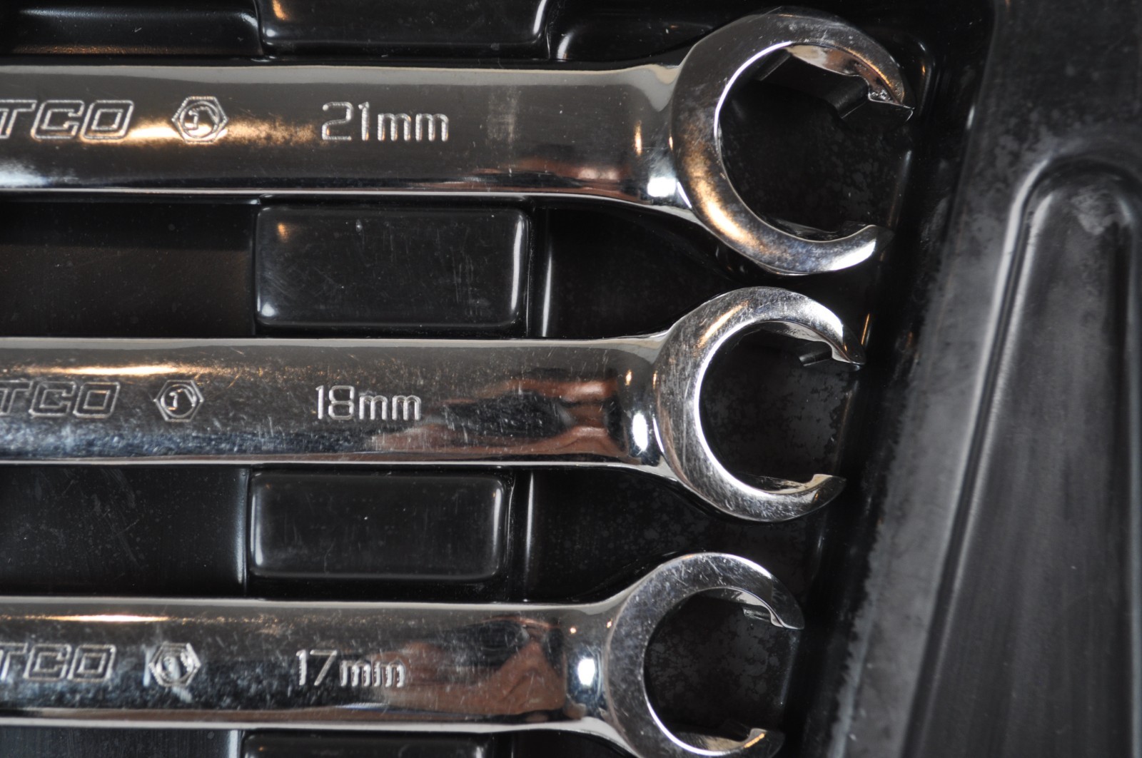 Matco Tools USA RFM Series 6pc Metric 9-21mm Flare Nut Line Wrench Set ...