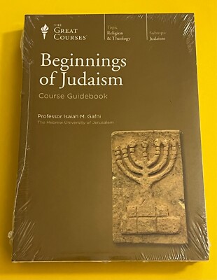 The Great Courses Beginnings Of Judaism Guide And DVD Set New Sealed ...