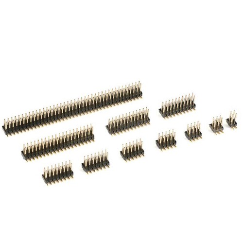 1.27mm Pitch 2x2 Pin- 2x50 Pin Header SMD/SMT Double Row PCB Connector ...