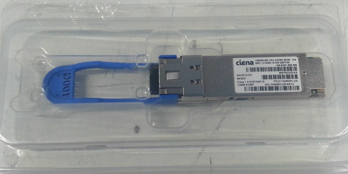CIENA 160-9401-900 006 100GBASE-LR4, SMF, 1310NM, 10KM TRANSCEIVER | eBay