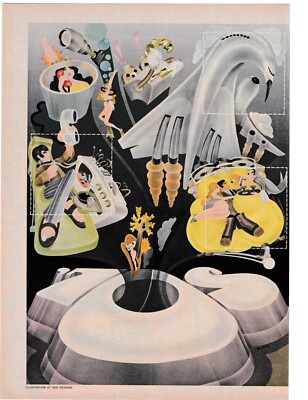 1970 Ken Graning Art Magazine Print Illustration from playboy magazine ...