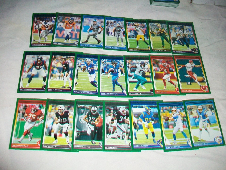 2024 Score Football Complete Set 1-400 & 111 GREEN Inserts 30 RC 511 ...