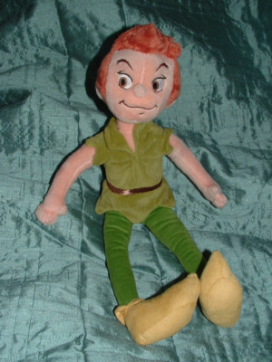 DISNEYLAND PARIS 16" PETER PAN PLUSH SOFT DOLL TOY (A) | eBay UK