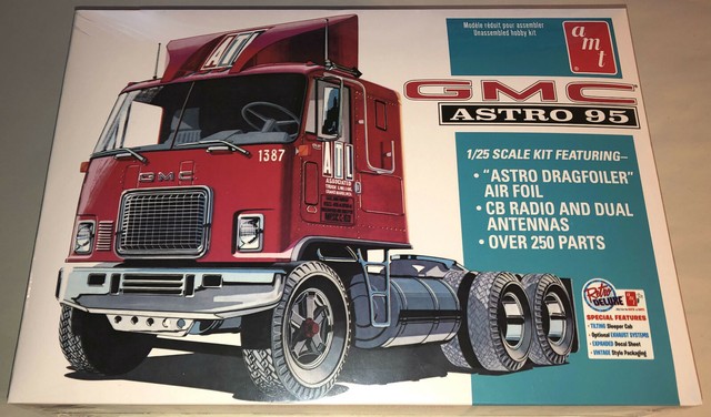 AMT Models AMT1140 1/25 GMC Astro 95 Semi Tractor | eBay