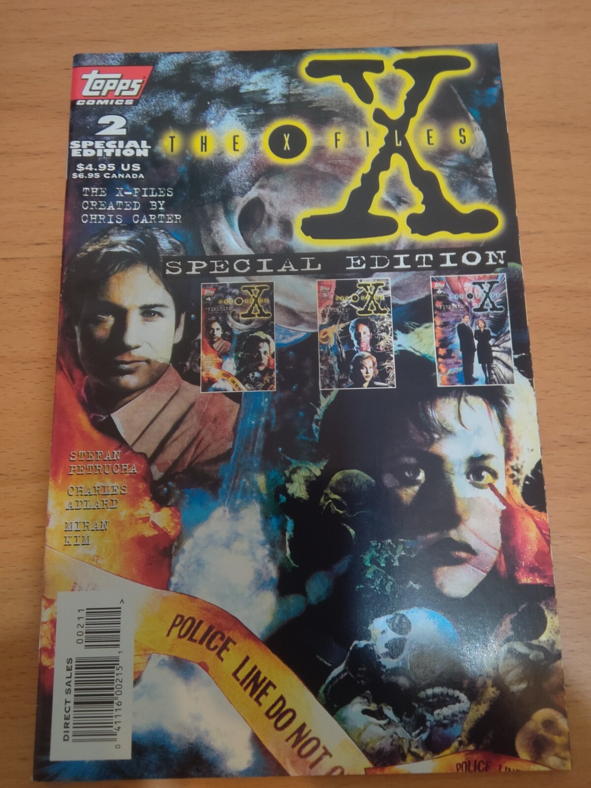 THE X-FILES - SPECIAL EDITION #2 (Vol. 1, 1995) Topps Comic Book | eBay
