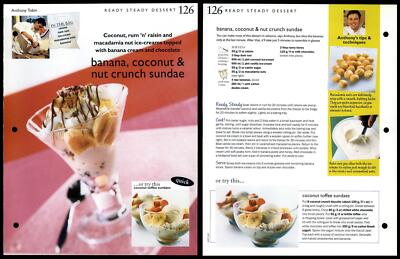 Banana, Coconut & Nut Crunch Sundae #126 Dessert Ready Steady Cook ...