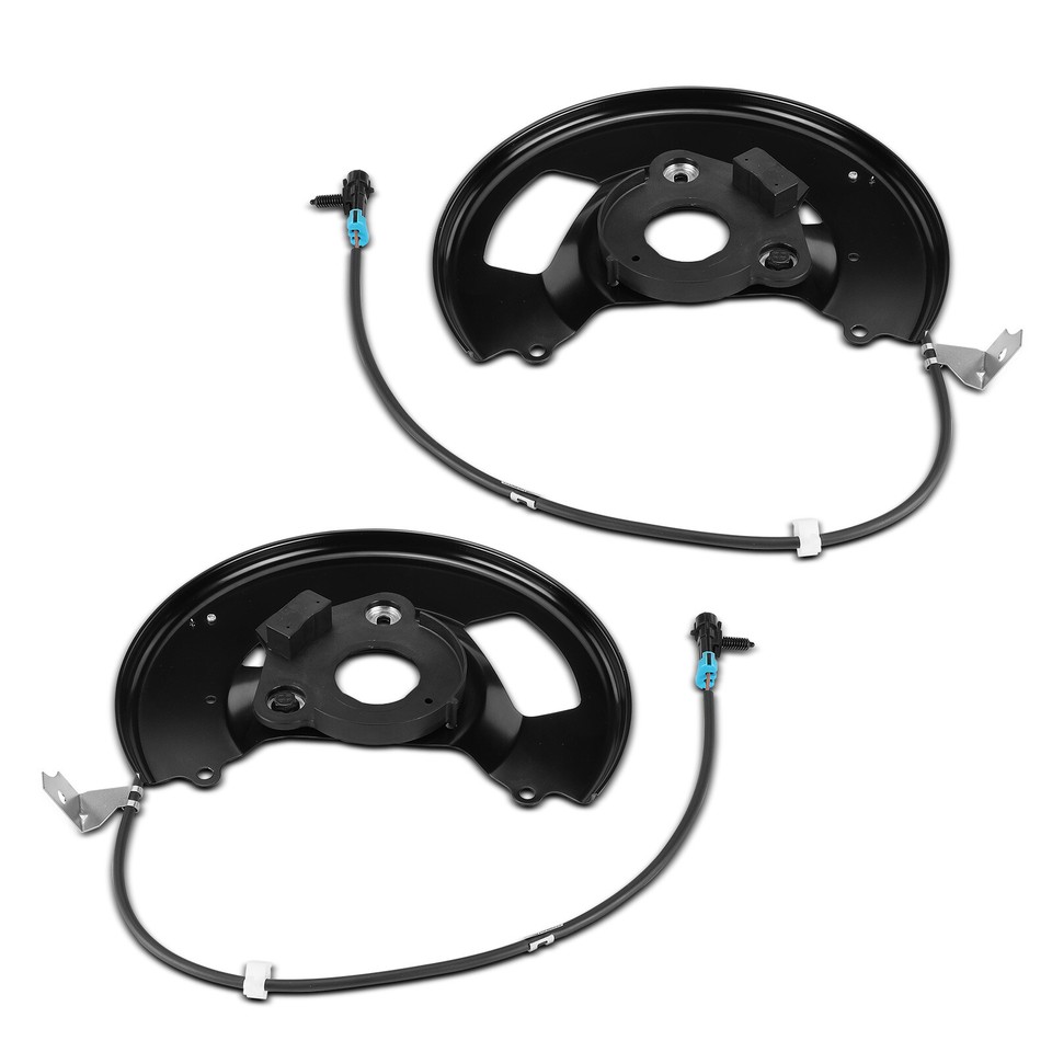 2x Front ABS Wheel Speed Sensor with Dust Shield for Chevy C1500 K1500 ...
