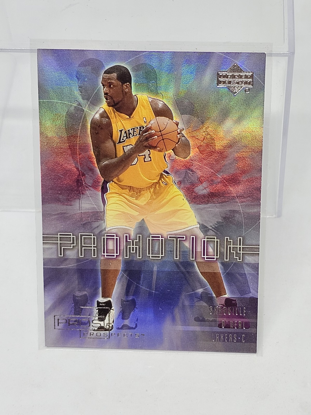 2001-02 Upper Deck Pros & Prospects ProMotion Shaquille O'Neal #PM-11 ...