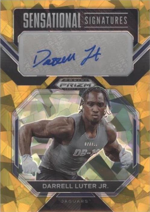 2023 Panini Prizm Draft Picks - Sensational Signatures Darrell Luter Jr ...