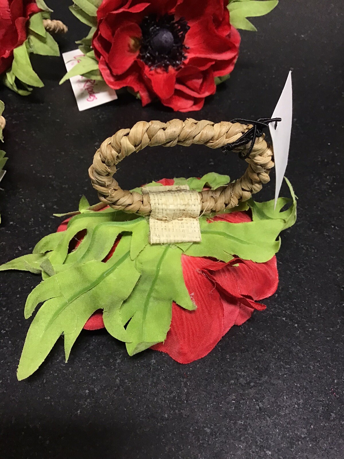 Deborah Rhodes Anemone Red Napkin Ring Set of 4 NEW without Box | eBay