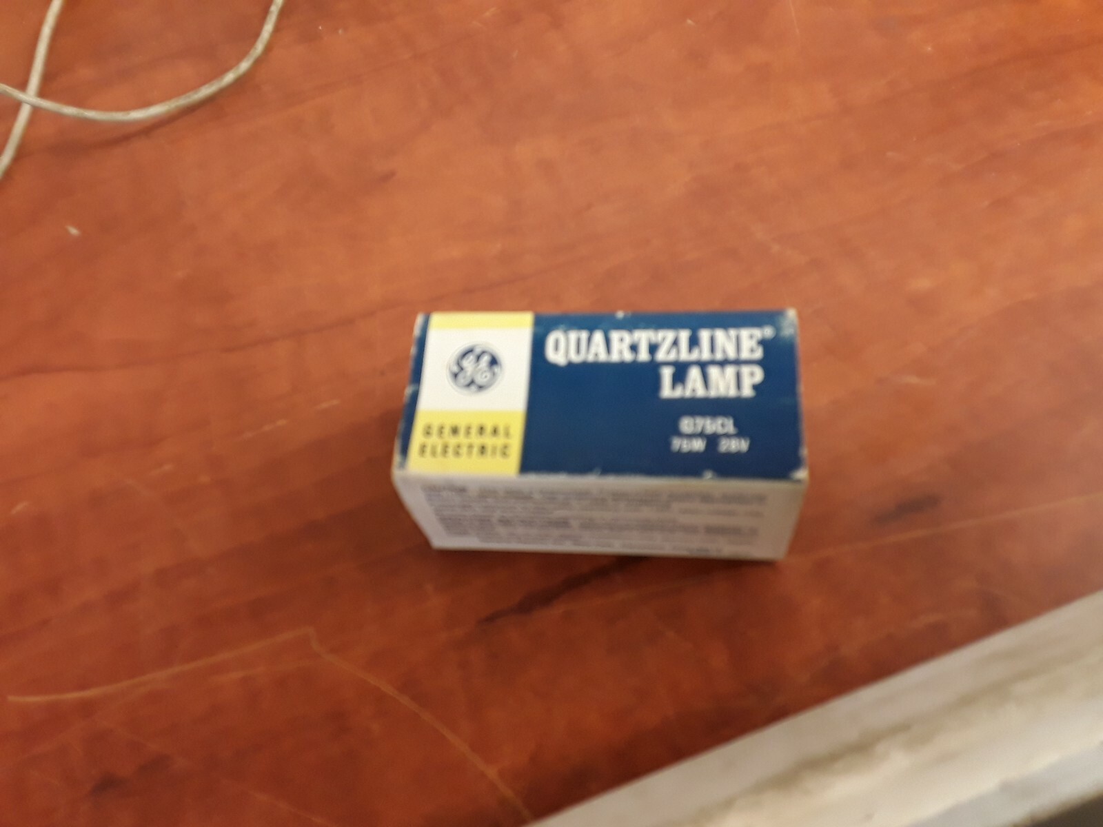 General Electric Quartzline Lamp Q75CL | eBay