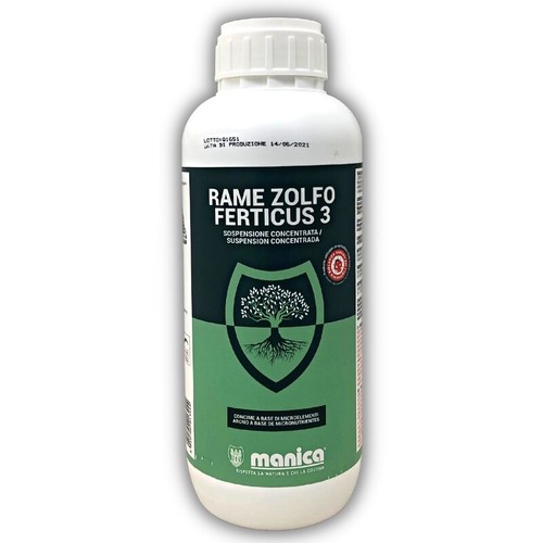 Rame Zolfo Ferticus 3 Manica concime fogliare a base di microelementi 1 ...