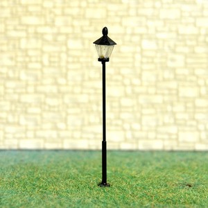 5 x HO OO Gauge Model Train Lamps Railway Lamp posts Led Street Lights ...