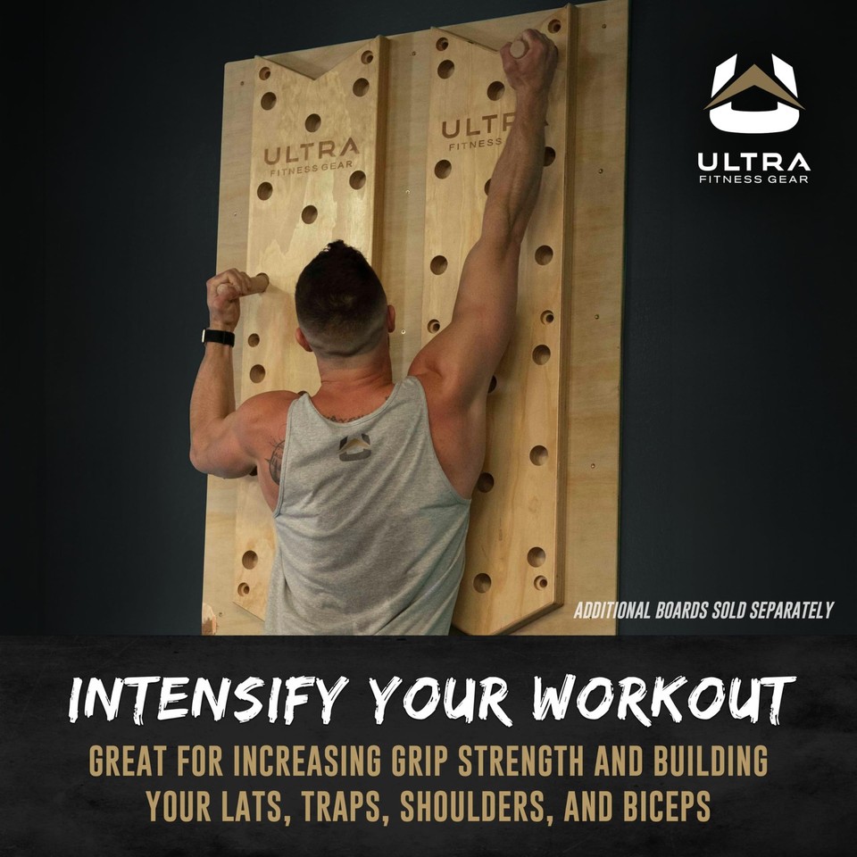 Climbing Pegboard 51 Inch, Hold Cross Training Exercise Equipment, Wall ...