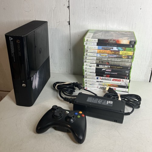 Microsoft Xbox 360 E 250GB Console 1538 Bundle 16 Games Fallout New Vegas Skyrim | eBay