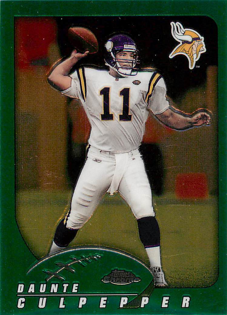 DAUNTE CULPEPPER 2002 Topps Chrome #93 Vikings | eBay
