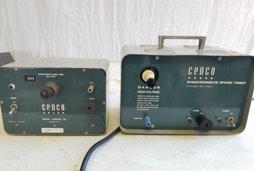 Lot of 2 Cenco Synchronous Spark Timer 74913 115v AC 50/60 30w | eBay