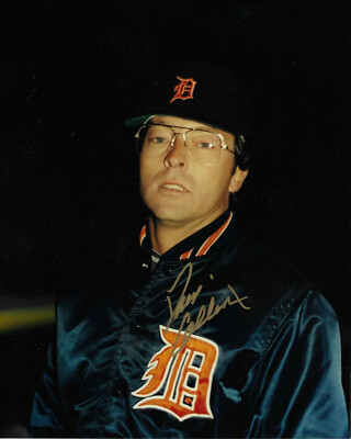 DAVE COLLINS Autographed Signed 8 x 10 Baseball Photo Detroit Tigers ...
