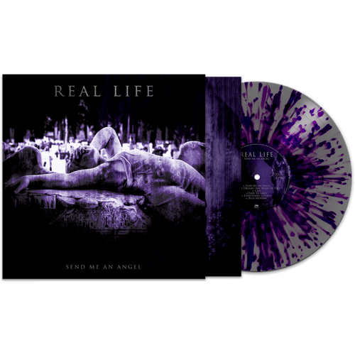 Send Me an Angel-Purple/Silver Splatter by Real Life (Record, 2023) for ...