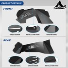Fender Flares or Inner Fender Mud Guards Bolt-on for 2007-2018 Jeep ...