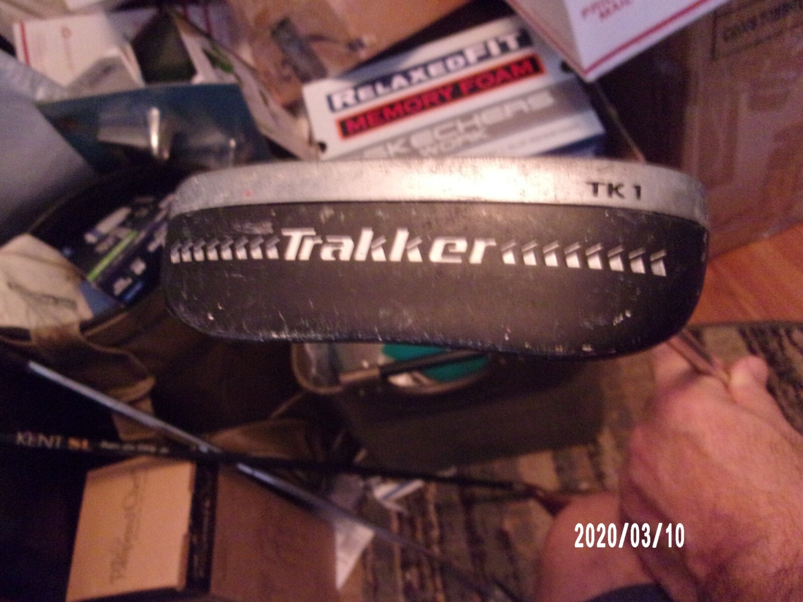 Trakker TK1 TruTrak Face Putter Steel Shaft 34" Needs Grip | eBay