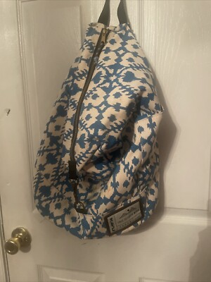 Kavu Duffle/Backpack Blue/White Large | eBay
