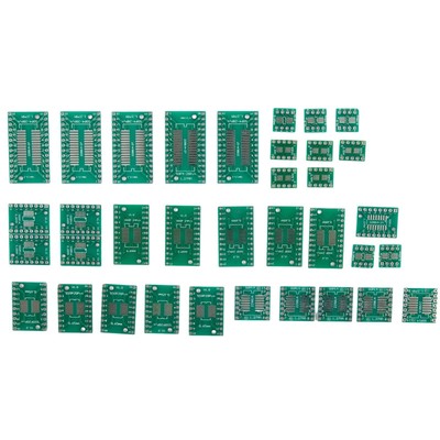 35-teiliges Leiterplatten-Kit für SMD-zu-DIP-Konvertierung breite ...