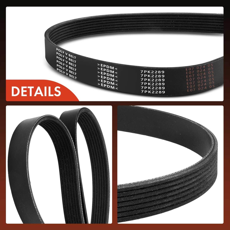 90.03 inch Serpentine Belt for Toyota 4Runner 2010 Tacoma Jeep ZJ Grand ...