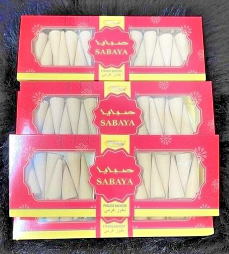 Mahran SABAYA Oud Large Cone Incense Long lasting fragrances 1 Packet ...