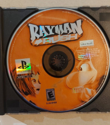 PS1 - RAYMAN RUSH - DISC ONLY - AUTHENTIC - TESTED - SEE PICS!! | eBay