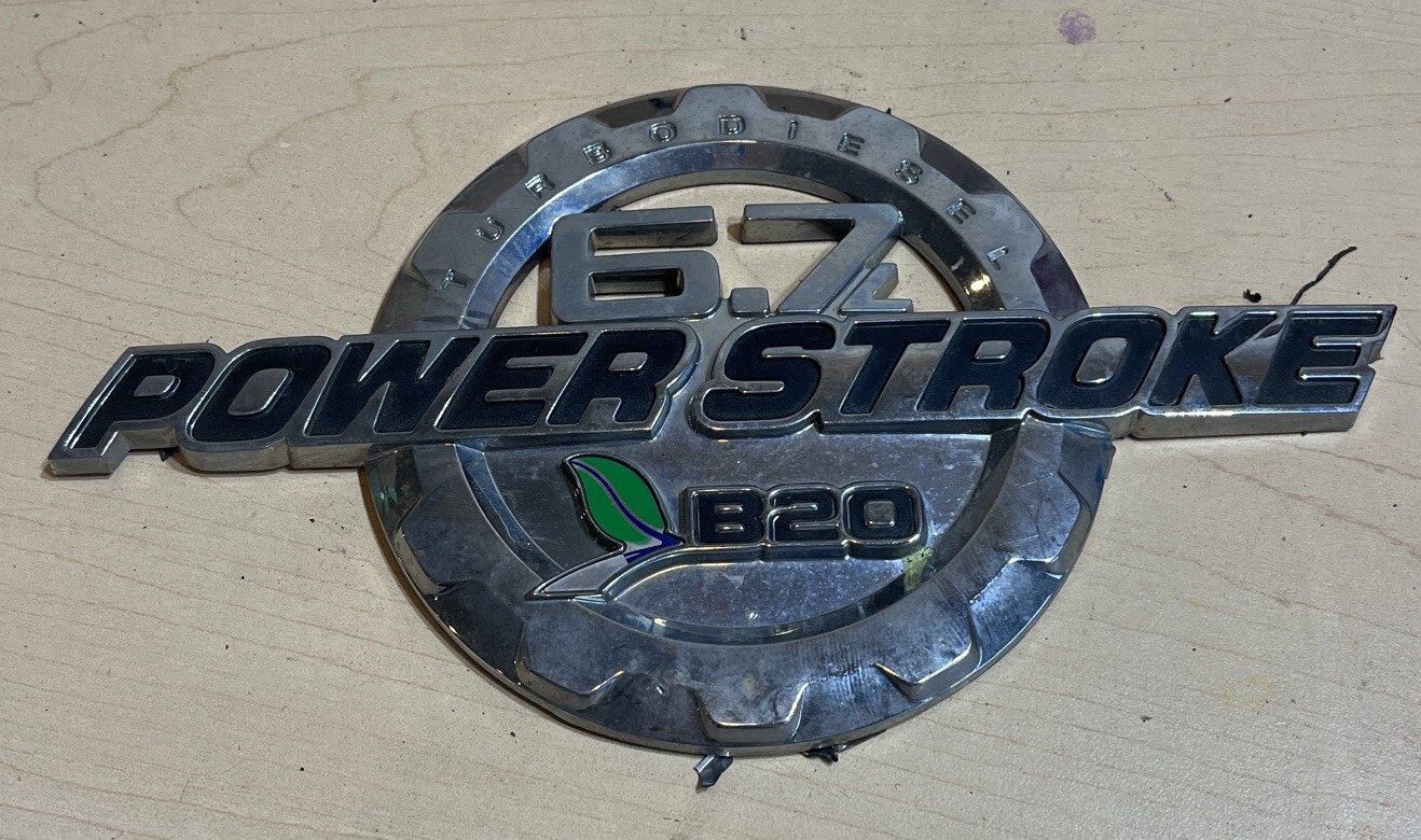 2011- 2016 Ford F-250 PowerStroke Door Emblem Nameplate BC34-2543156AA ...