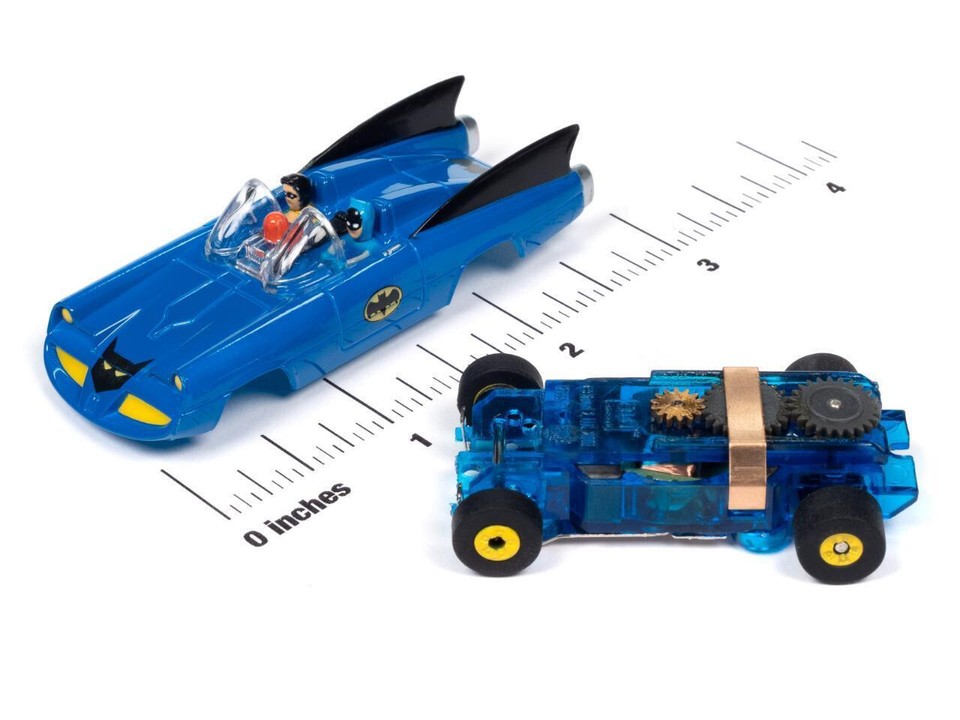 Auto World SC395 Thunderjet Comic Book 1968 Batmobile (Blue) HO Scale ...