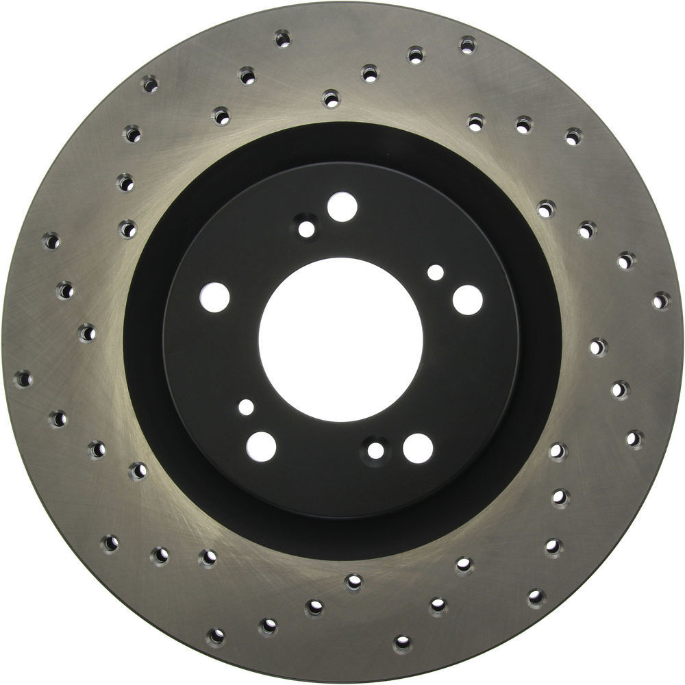 Disc Brake Rotor-Sport Cross-Drilled Stoptech 128.40048R fits 2000 ...