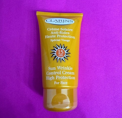 CLARINS SUN WRINKLE CONTROL CREAM FOR FACE SPF 15 | eBay