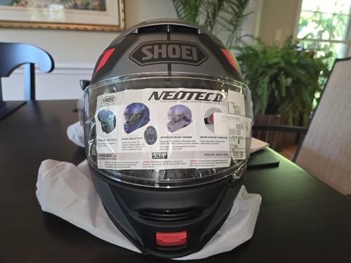 SHOEI Neotec II Helmet Respect TC-5 Matte Grey/Red #77-1330 Medium ...